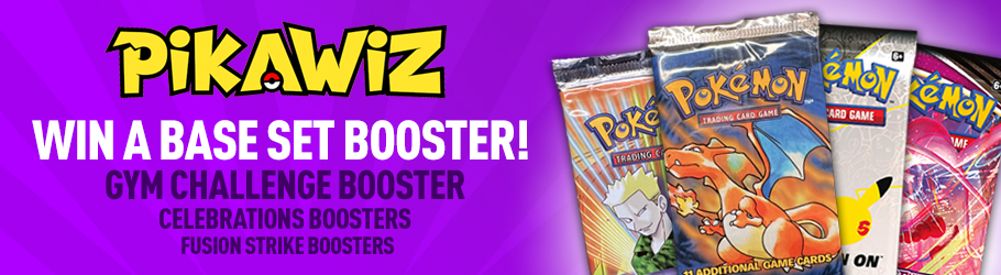 Win A Base Set Booster Pack with Pikawiz