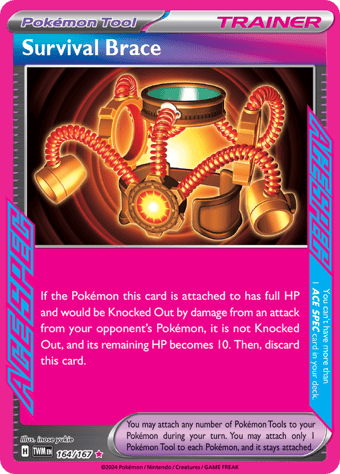 Survival Brace Twilight Masquerade Pokemon Card | Pikawiz