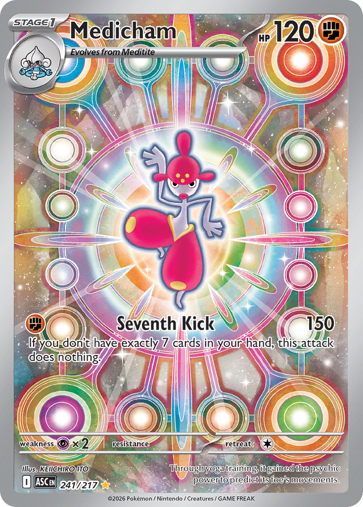 Medicham Ascended Heroes Pokemon Card | Pikawiz