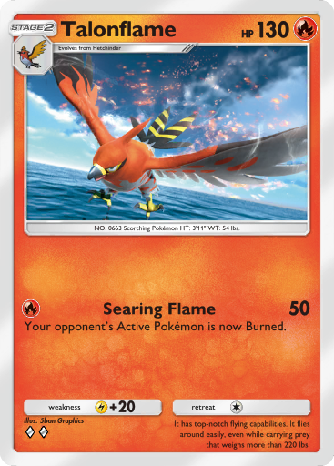 Talonflame Secluded Springs Pokemon Pocket Card | Pikawiz