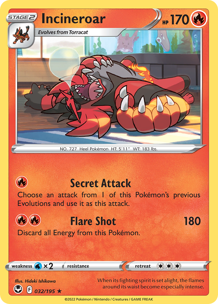 Incineroar Silver Tempest Pokemon Card Pikawiz Incineroar Silver Tempest Pokemon Card Pikawiz