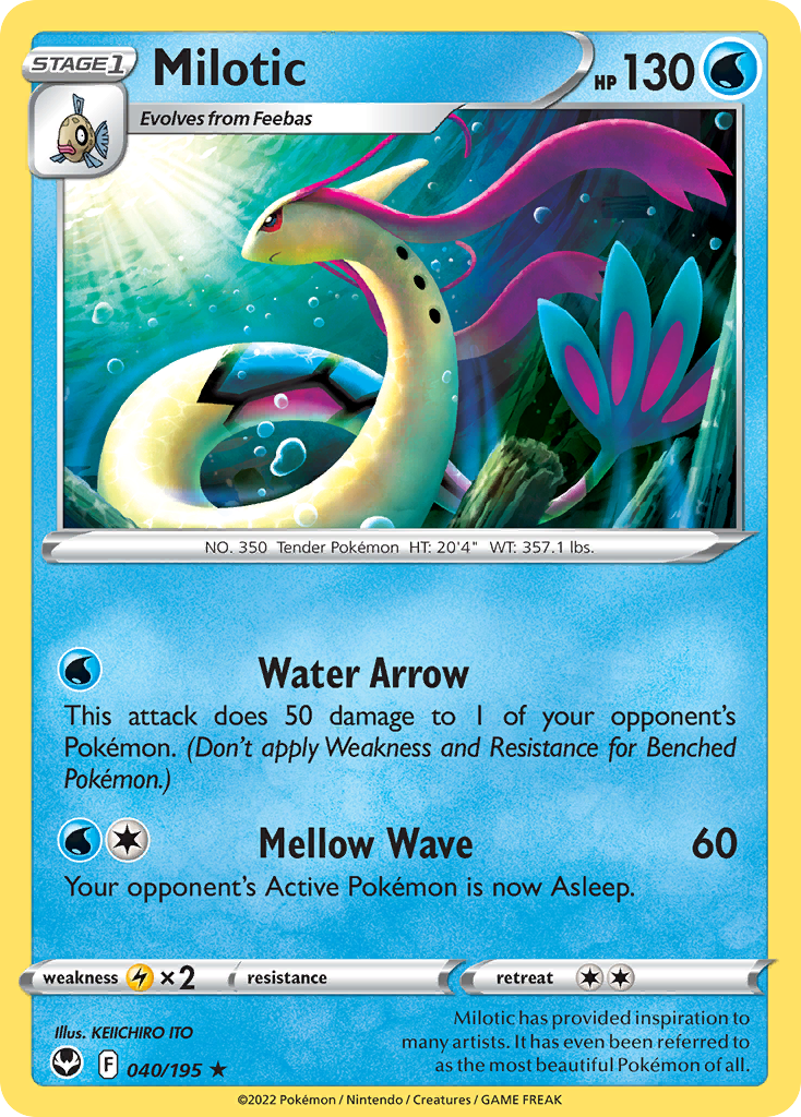 Milotic Silver Tempest Pokemon Card Pikawiz Milotic Silver Tempest Pokemon Card Pikawiz