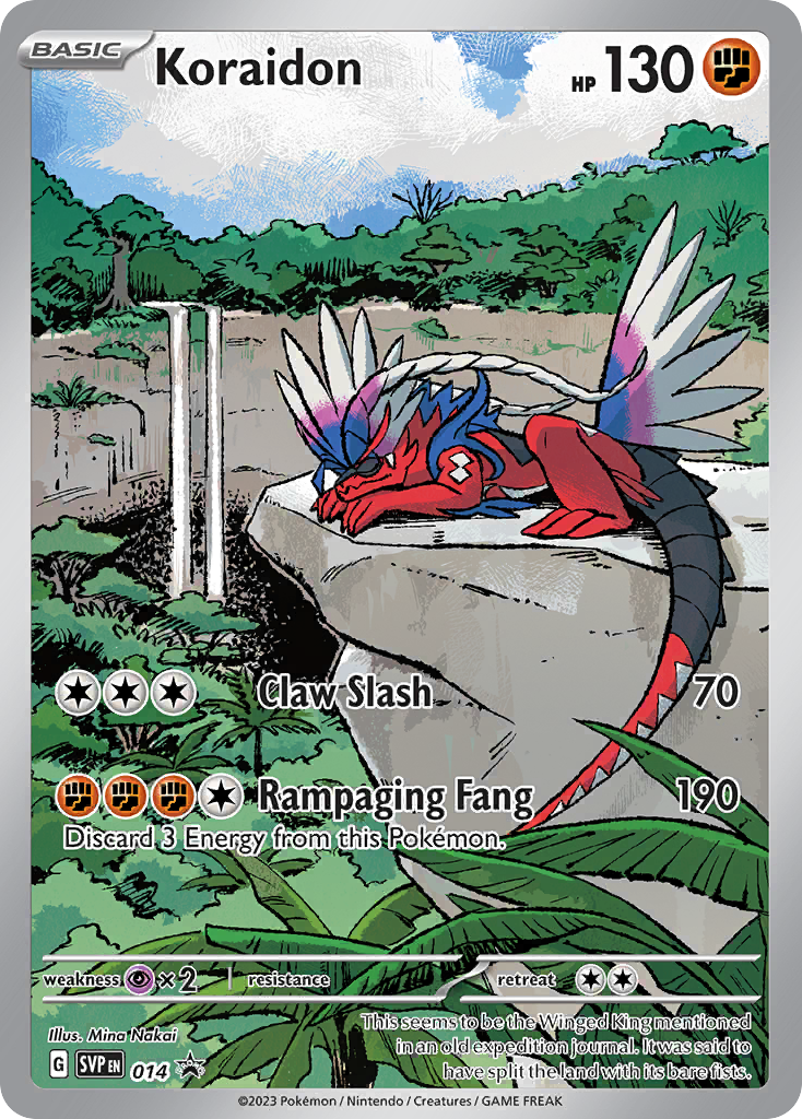 Koraidon SV Black Star Promos Pokemon Card Pikawiz Koraidon SV Black Star Promos Pokemon Card Pikawiz